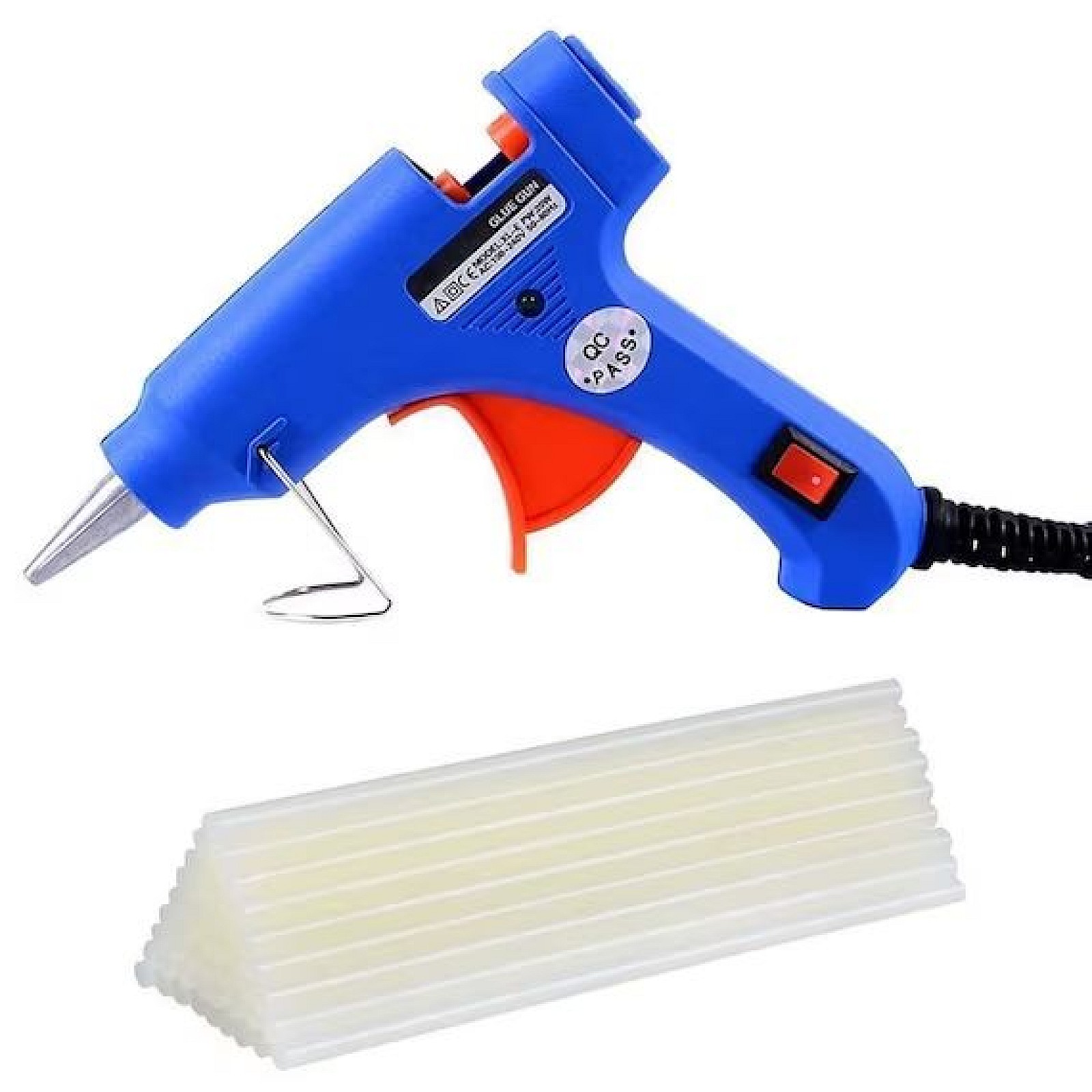 Πιστόλι Σιλικόνης 11mm Θερμοκόλλησης 100W 110-240V 018 OEM