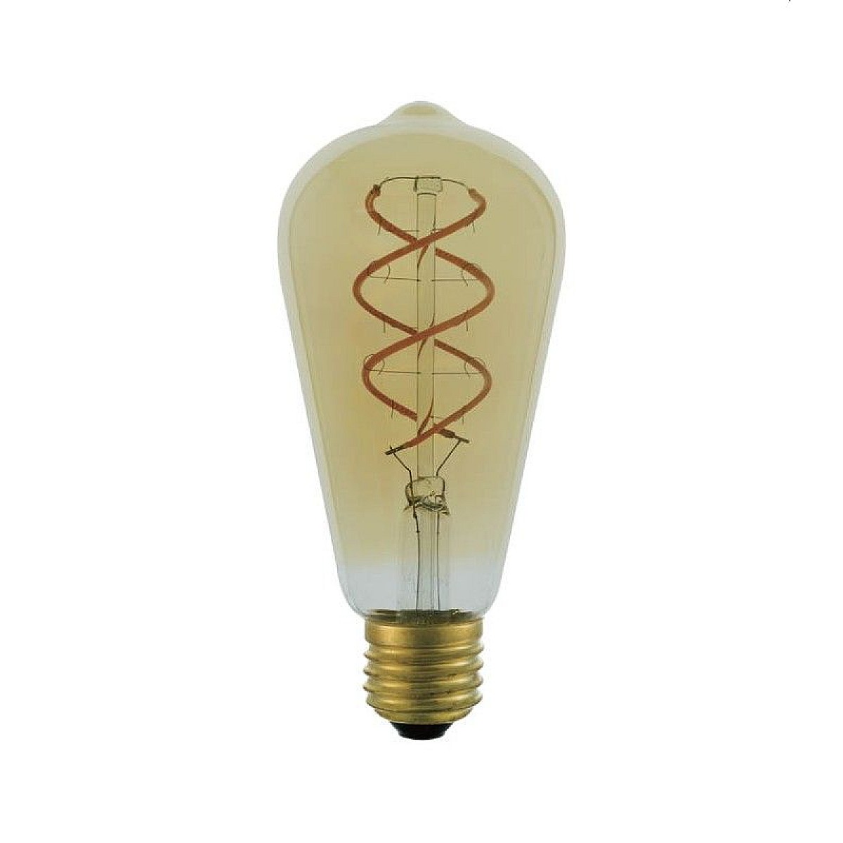Λαμπτήρας Led E27 ST64 4Watt Θερμό λευκό 2200K Filament Vintage 1519170 ...