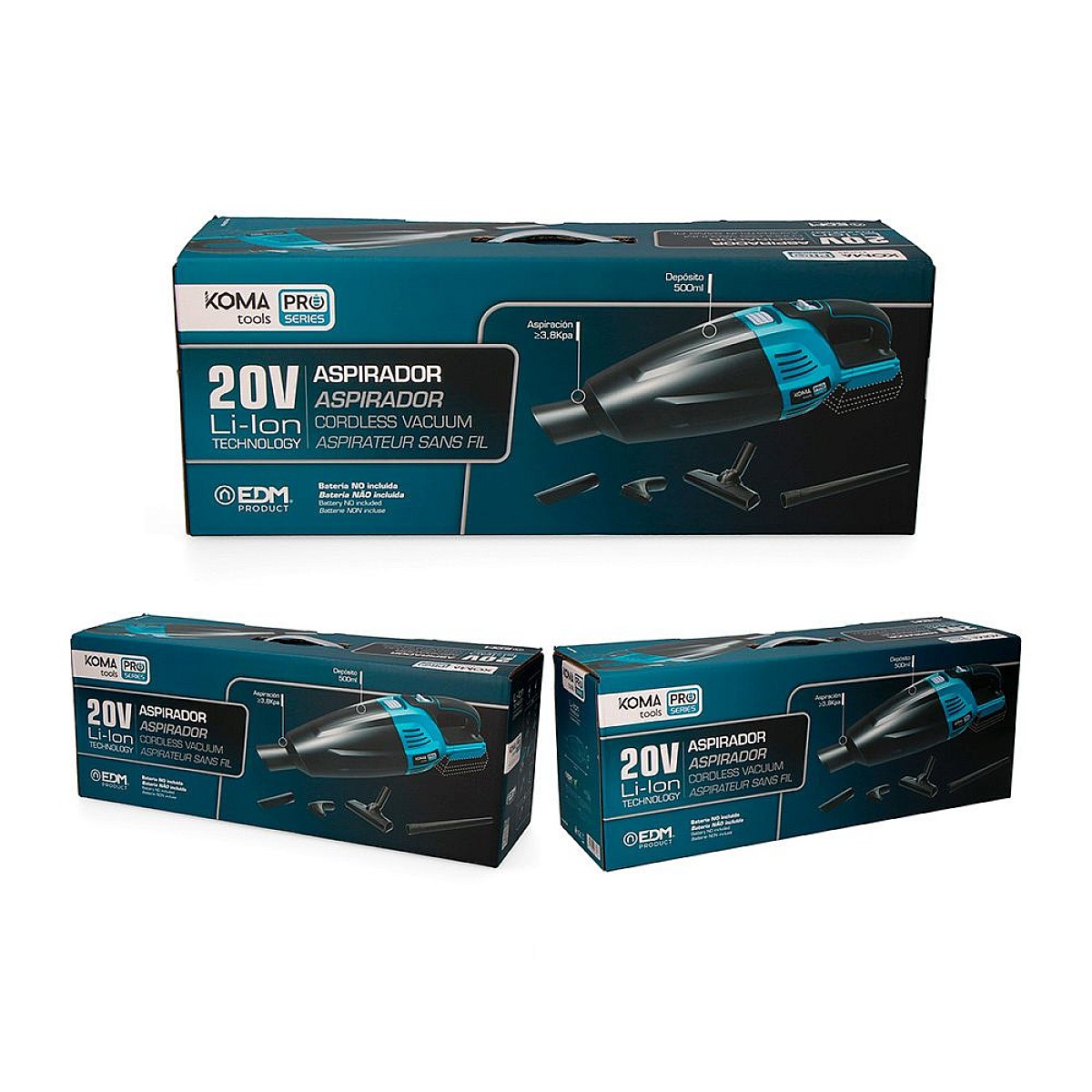 Σκουπάκι Χειρός μπαταρίας 20V Ιόντων-Λιθίου KOMA TOOLS PRO 08756 EDM ...