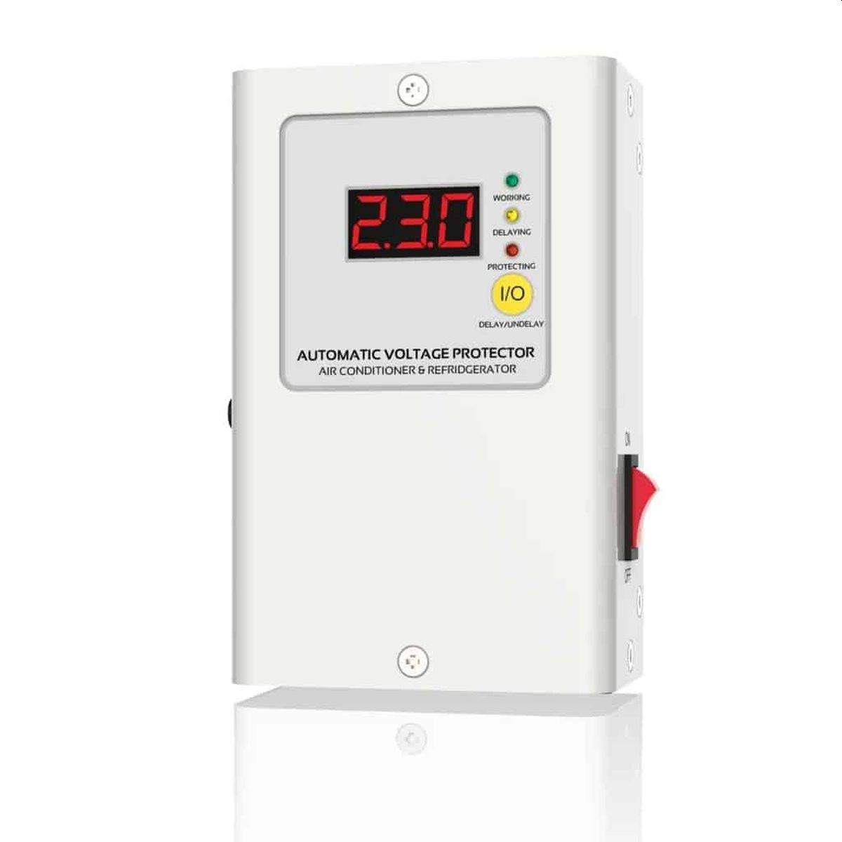 Επιτηρητής τάσης μονοφασικός Automatic voltage protector 8000VA VP-40A ...