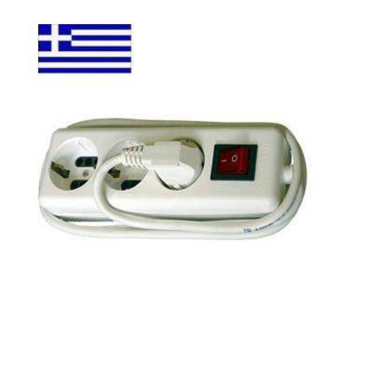 Πολύπριζα Schuko με διακόπτη 3 σούκο 6 διπολικά 33411 ΗΛΕΚΤΡΟΤΕΧΝΙΚΗ